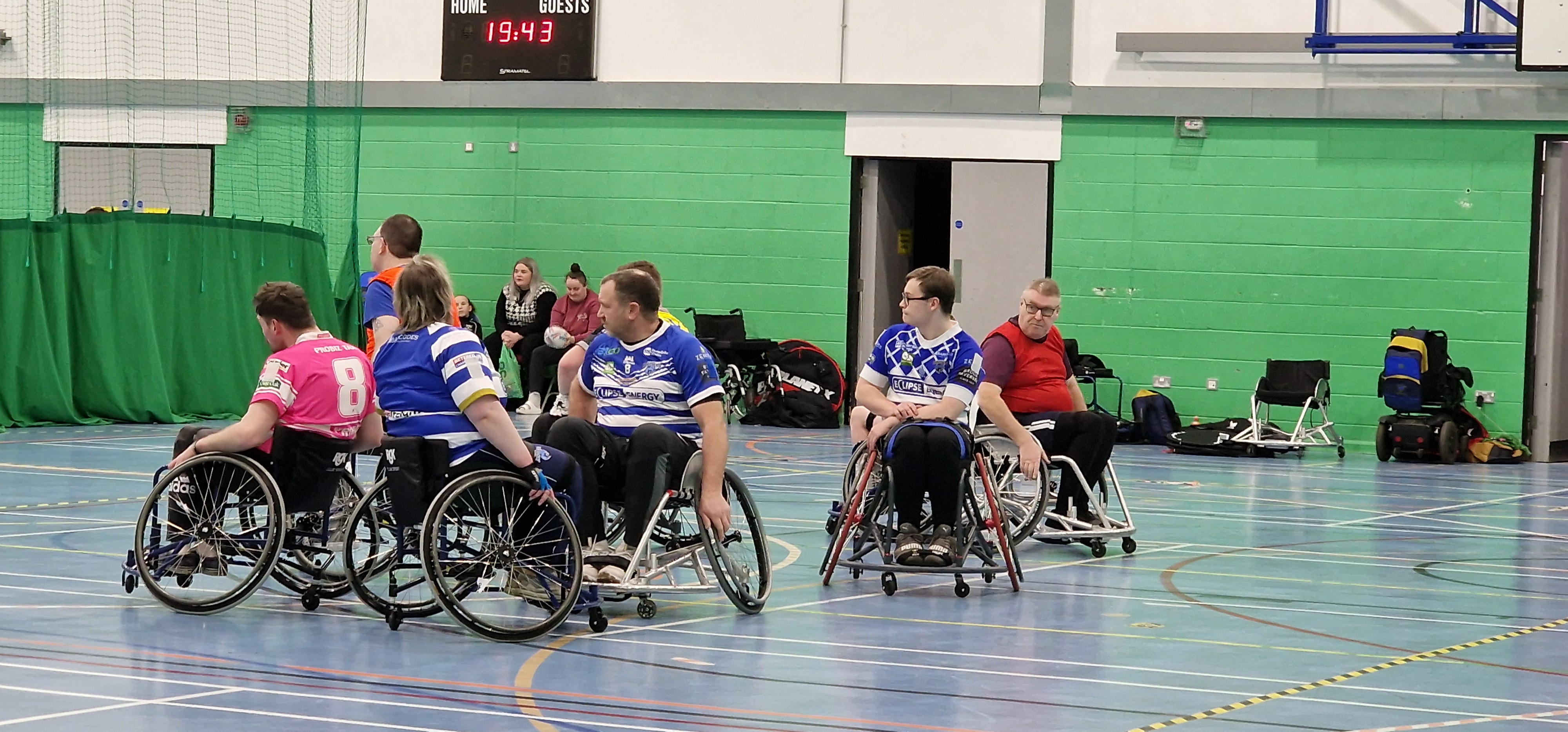 Photos: Jamies Bloem In Action – Halifax Wheelchair Rugby League Club